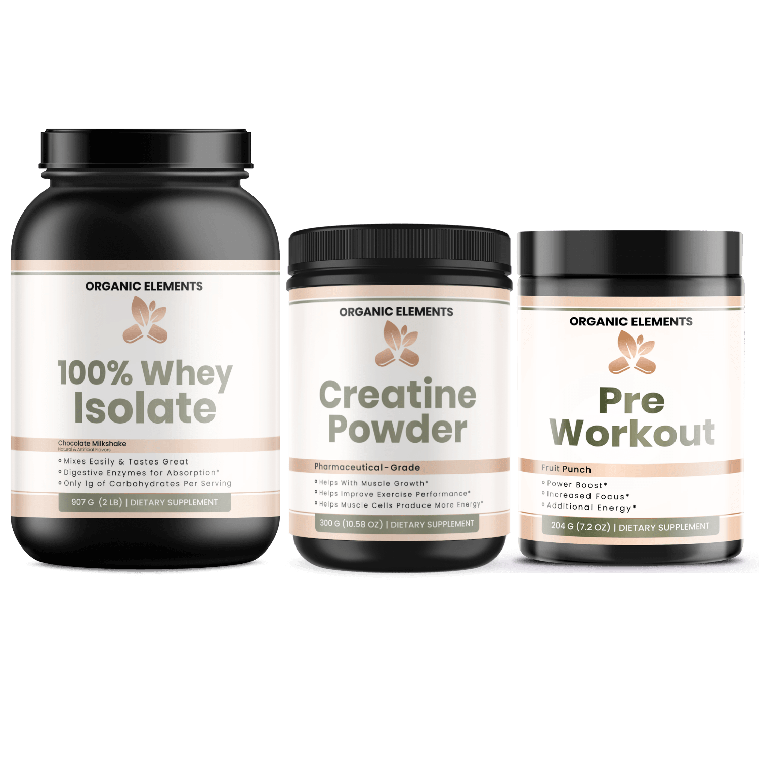 Strength Bundle (15% off regular price) - Organic Elements Health Store