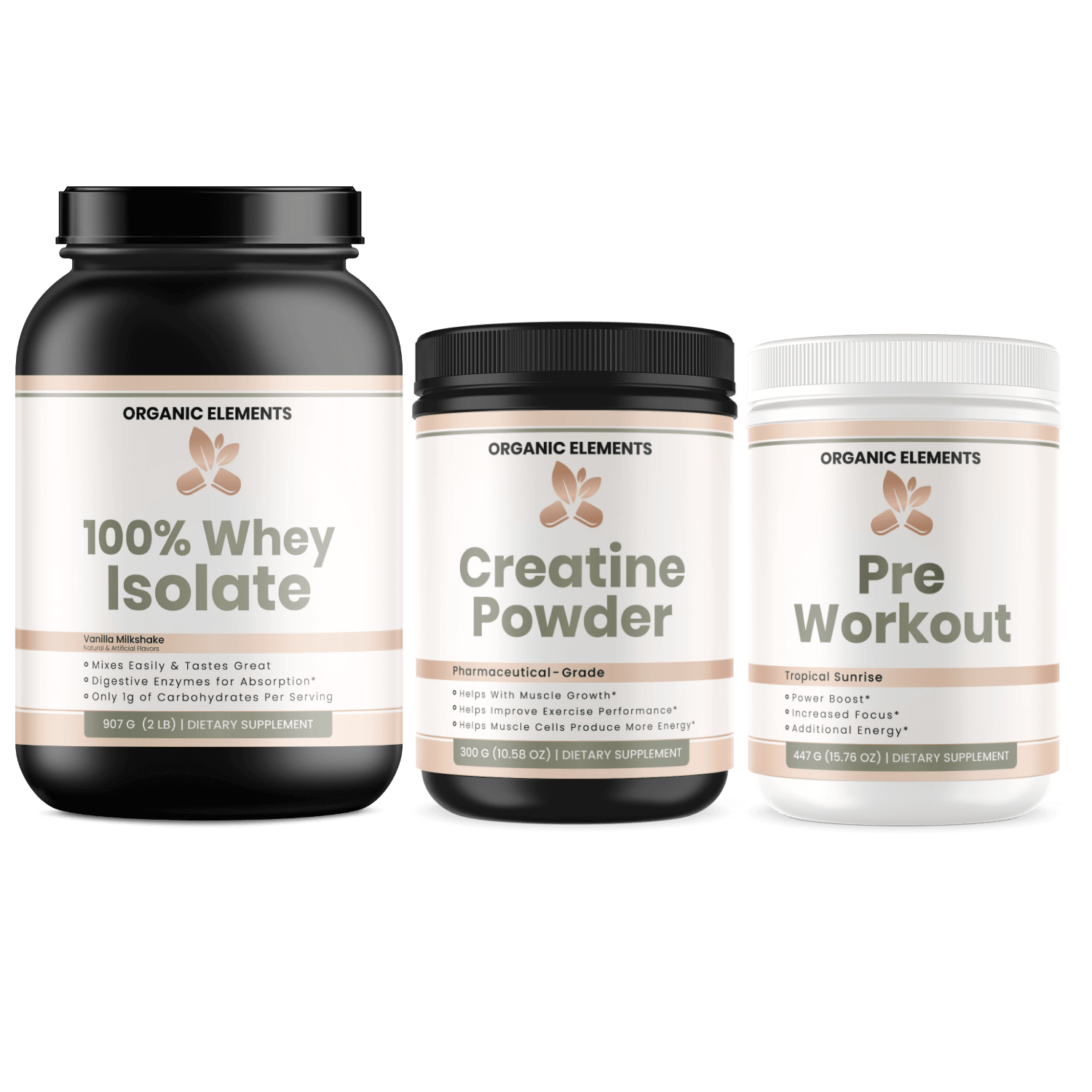 Strength Bundle (15% off regular price) - Organic Elements Health Store